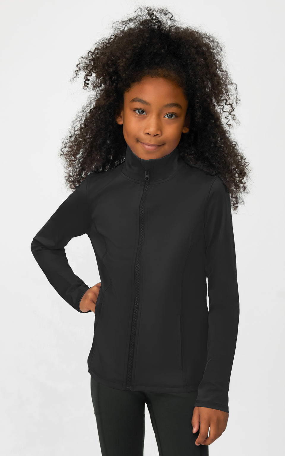 Girls Full Zip Jacket - JG88607 – 90 Degree by Reflex
