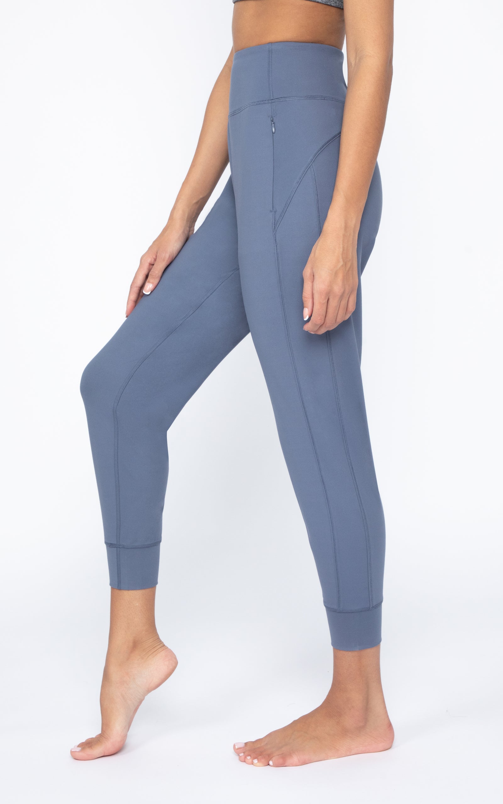 Interlock Greenwich Jogger with Zipper Pockets and Back Yoke - PW72009 ...