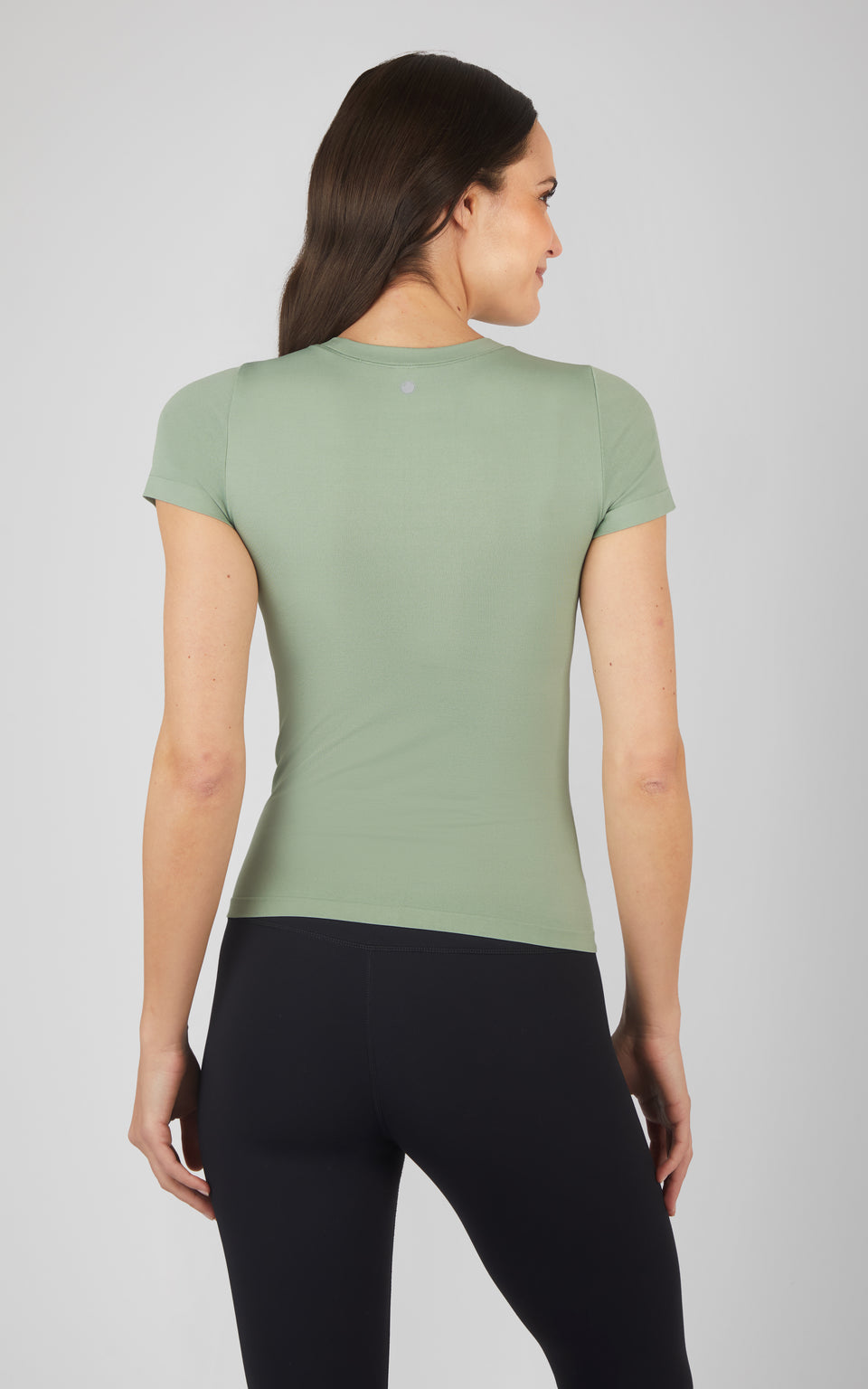 Seamless Miranda Fitted Crew Neck Tee - SLY-1771S-2PK – 90 Degree by Reflex