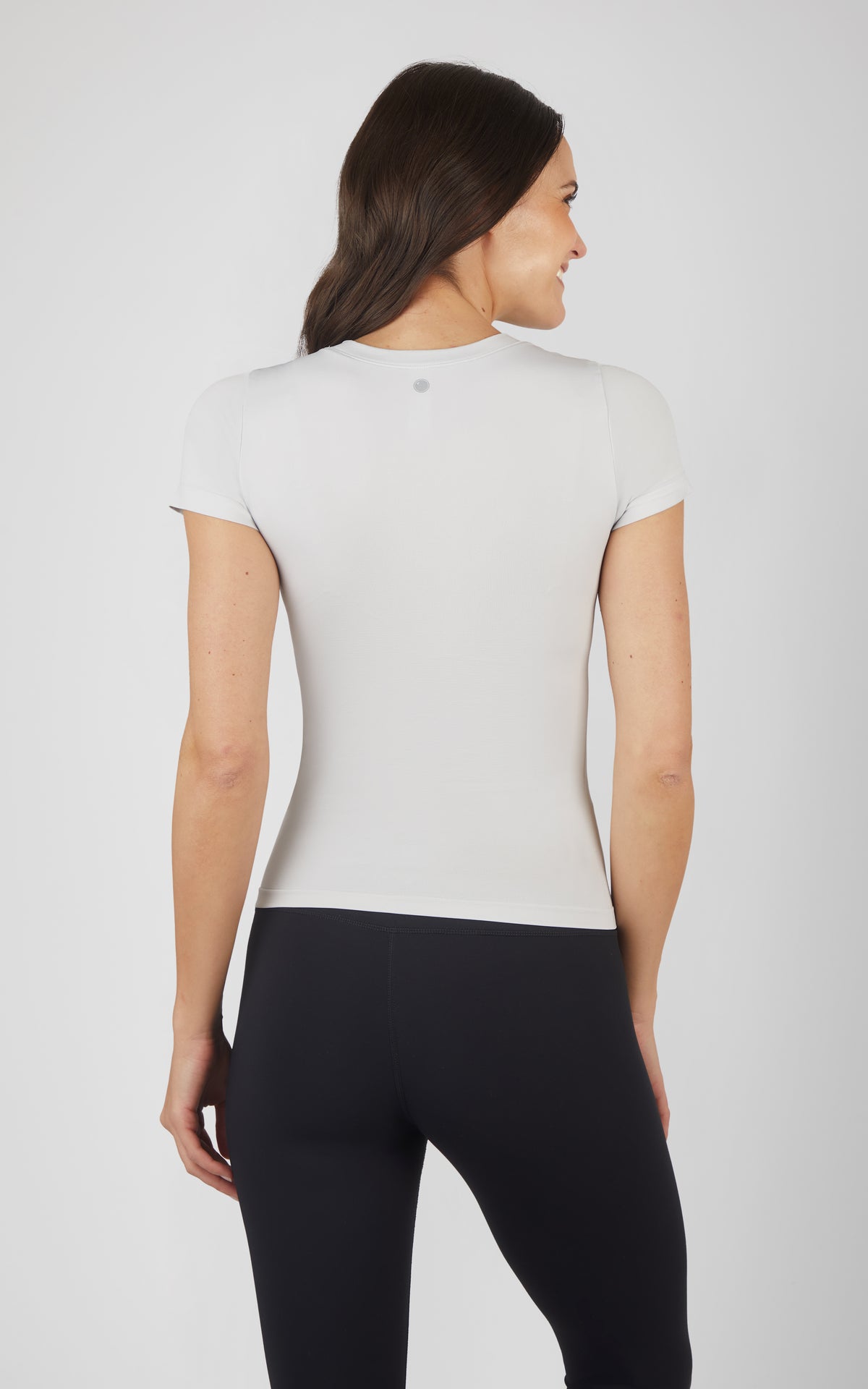 Seamless Miranda Fitted Crew Neck Tee - SLY-1771S-2PK – 90 Degree by Reflex