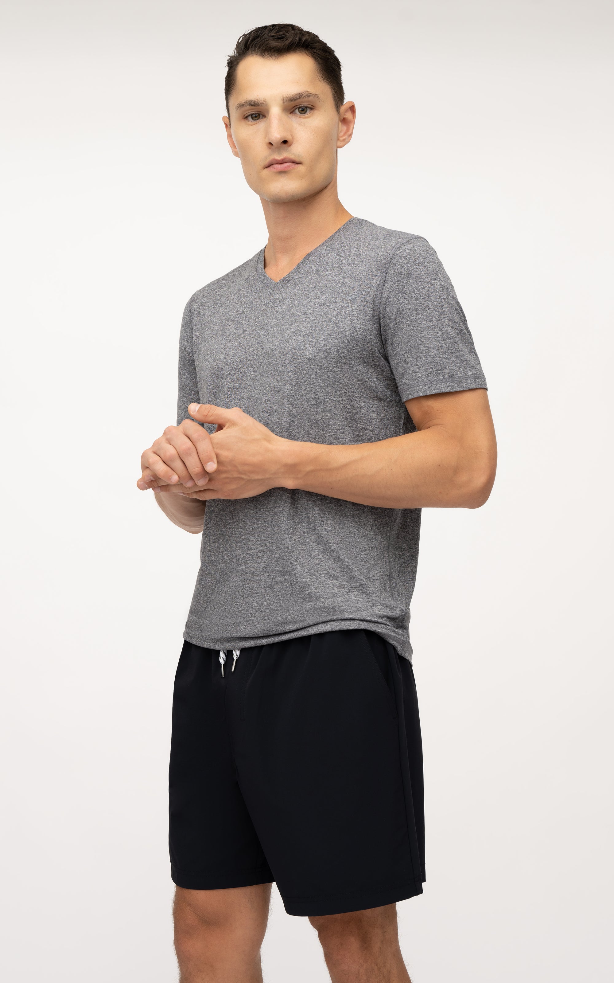 Mens Crew Neck Short Sleeve Shirt - SSM15567 – 90 Degree by Reflex