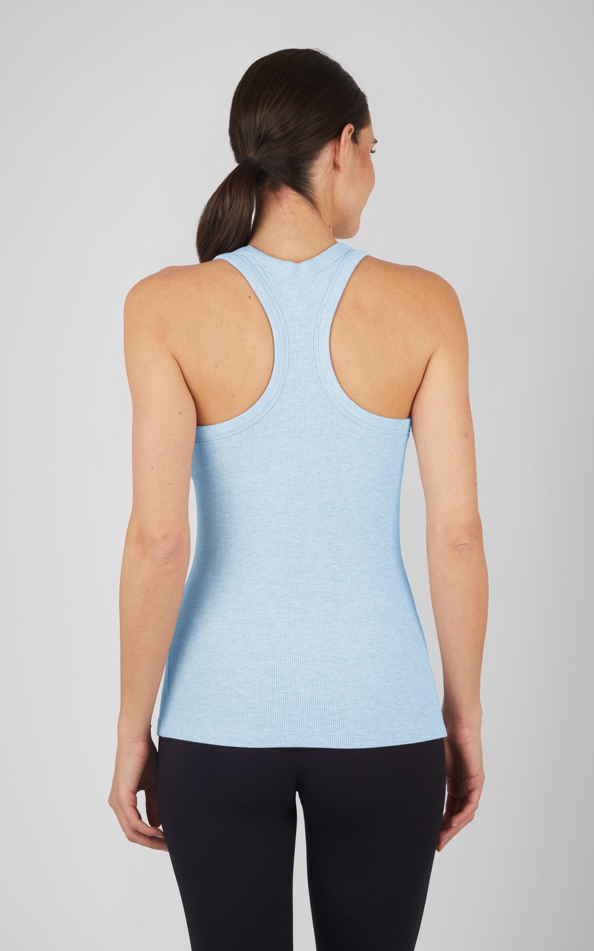 Heavenly Ribbed Vinyasa Longline Racerback Bra - TY16677 – 90 Degree by ...